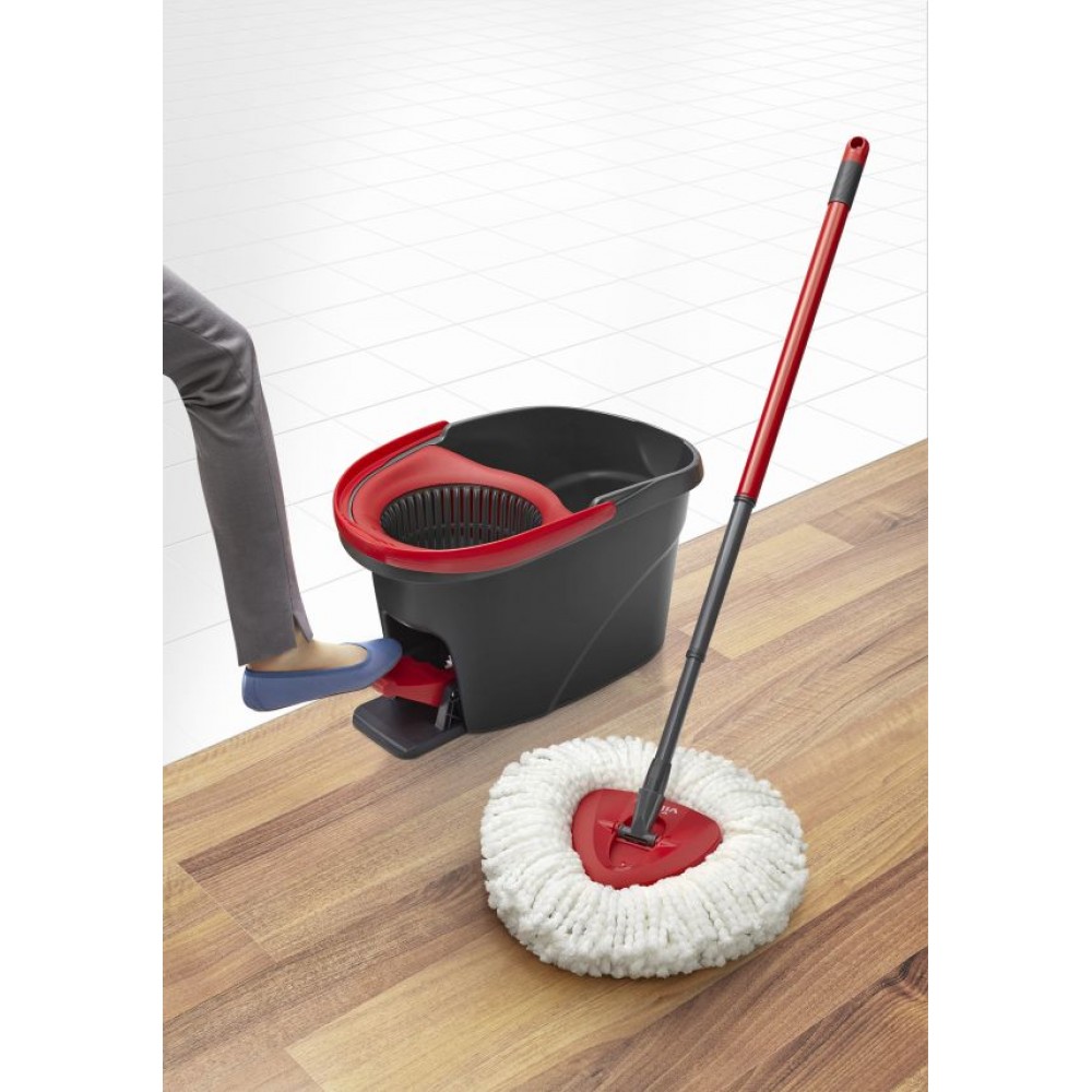 VILEDA EasyWring & Clean Wischmop Set mit EasyWring Schleuder 133649
