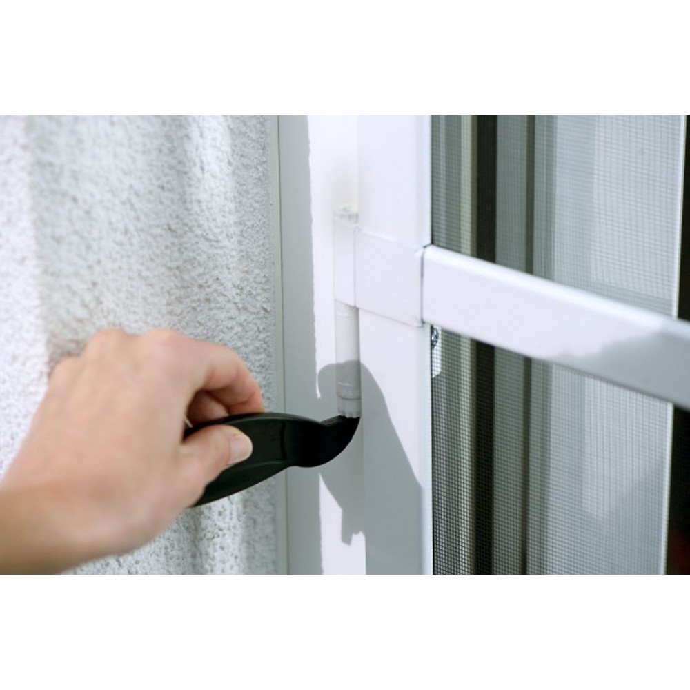 TESA Insect Stop Fliegengitter ALU Comfort Adapter-Set weiss 55193