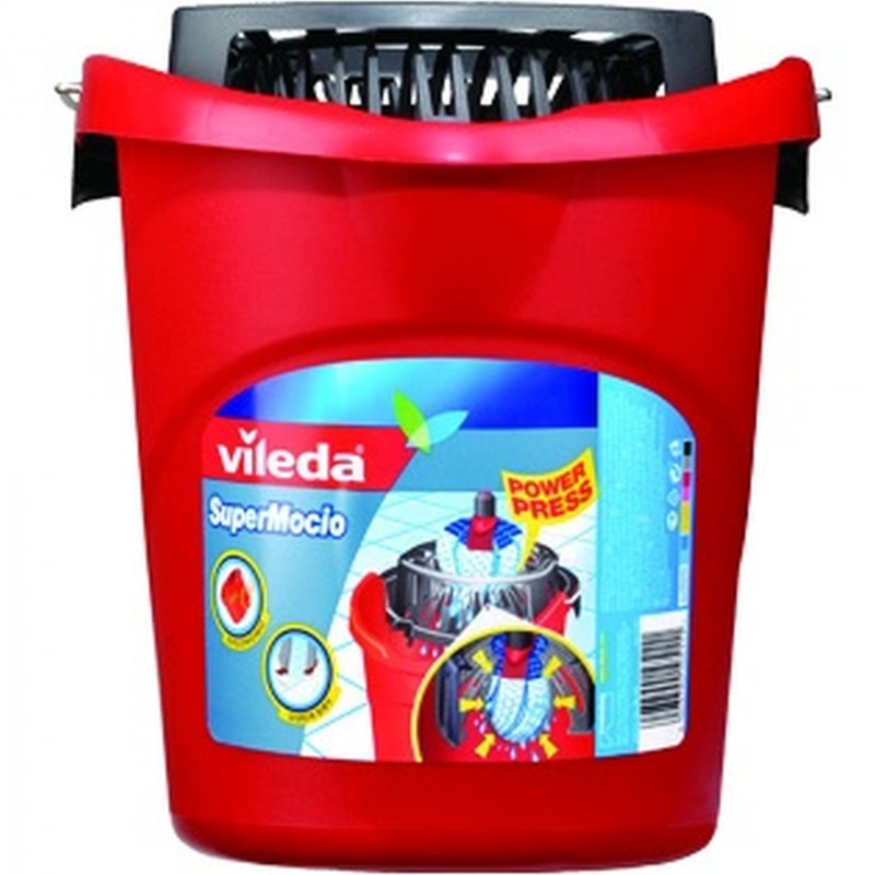 VILEDA SuperMocio Wischmop-Eimer mit PowerPresse 10511