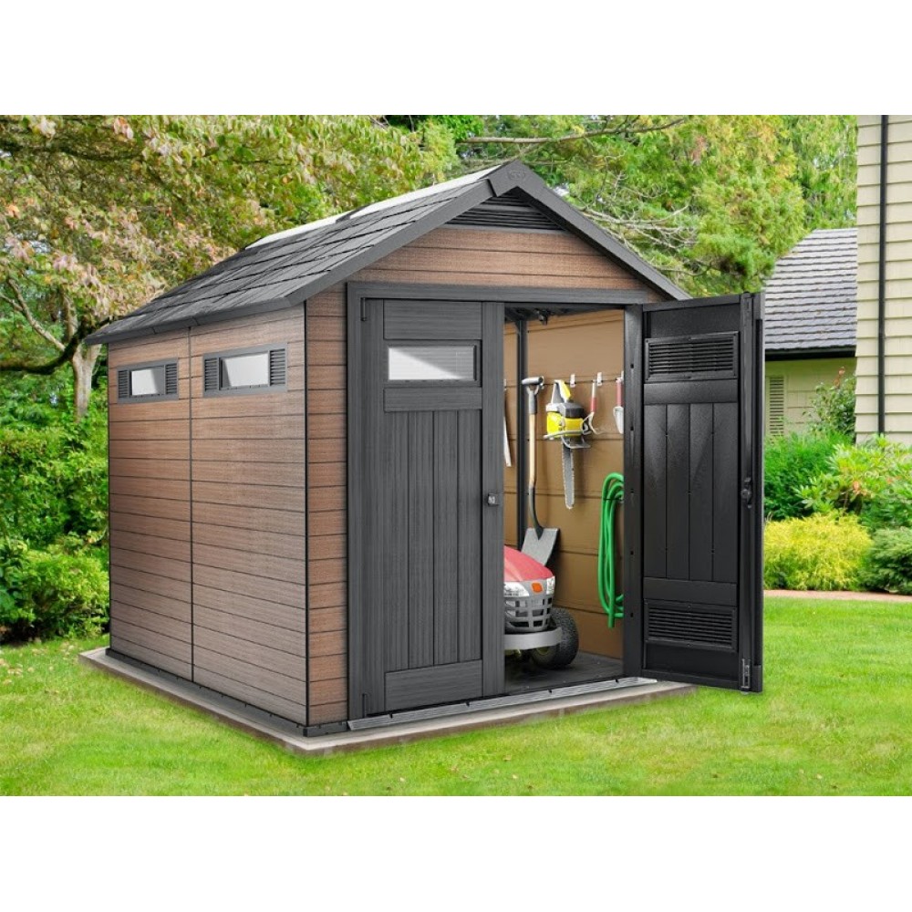 KETER Gartenhaus Fusion 759, anthrazit 17201218