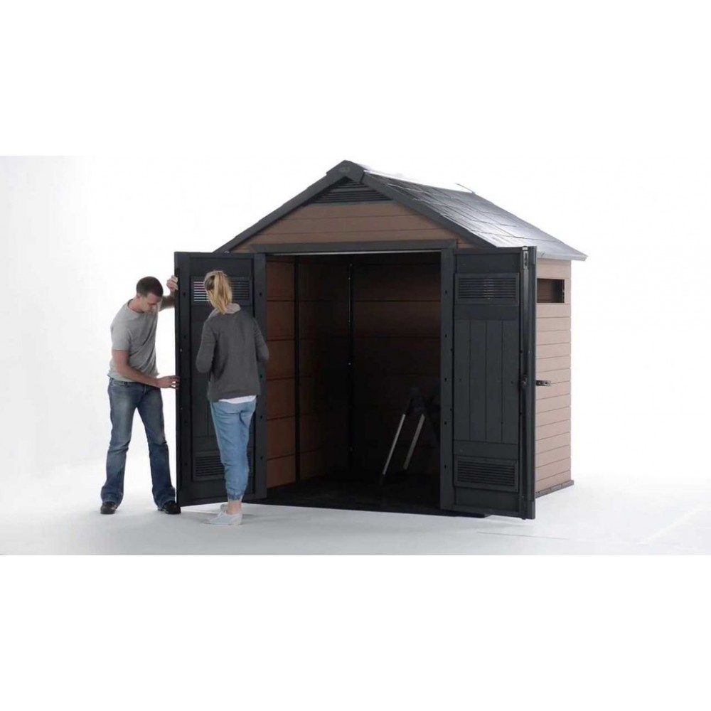 KETER Fusion 757 Gartenhaus, anthrazit 17199845